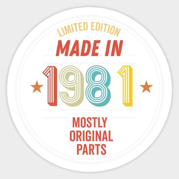 Limited Edition Made In 1981 Mostly Original Parts - Funny Vintage ...