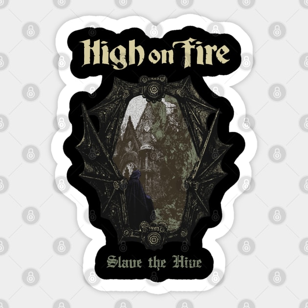 High on Fire - Sludge Metal - Sticker | TeePublic