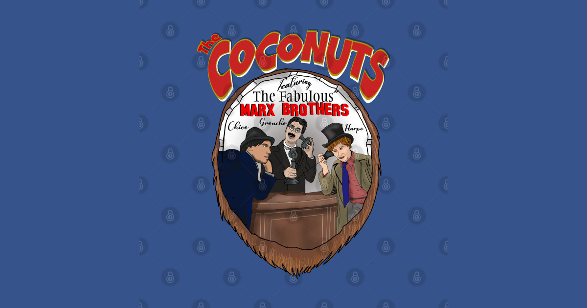 The Coconuts with The Marx Brothers - The Marx Brothers - T-Shirt ...