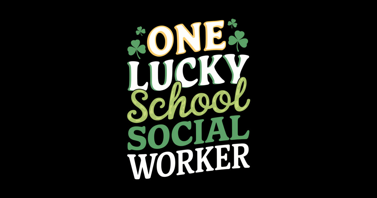 School Social Worker Rainbow St Patricks Day - School Social Worker ...
