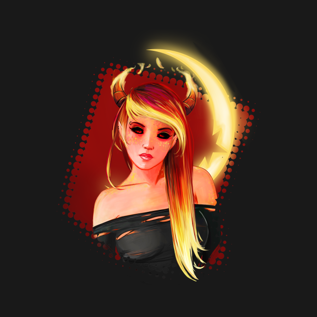 Pinup Demon Afrit Fire T Shirt Teepublic