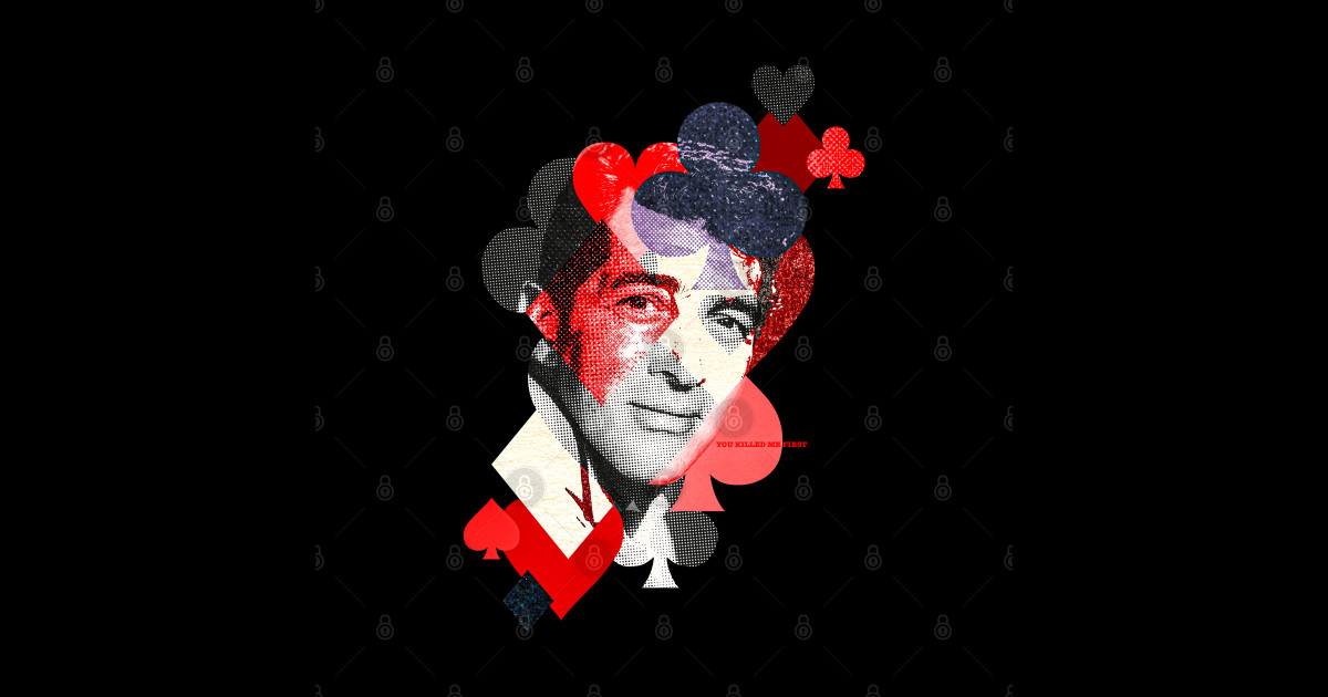 The Suitmarks of the Deck - Dean - Dean Martin - Sticker | TeePublic