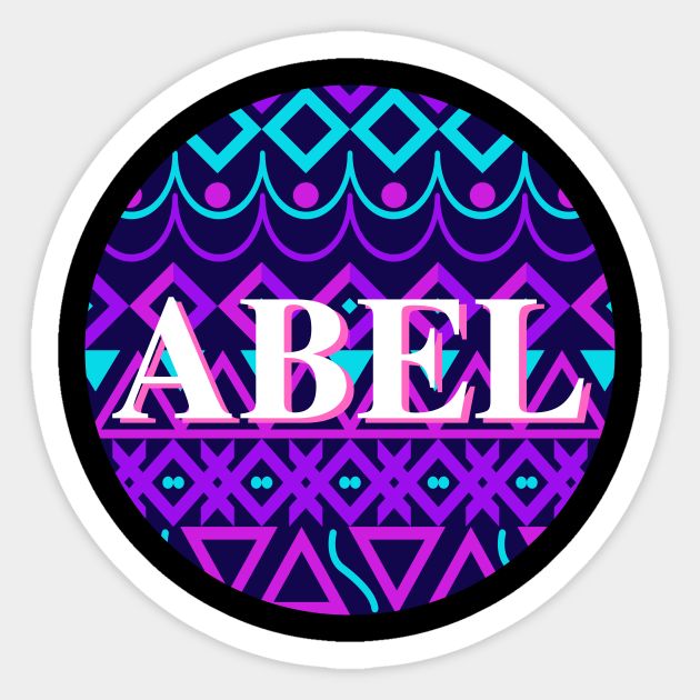 Abel Ethnic - Abel - Sticker | TeePublic