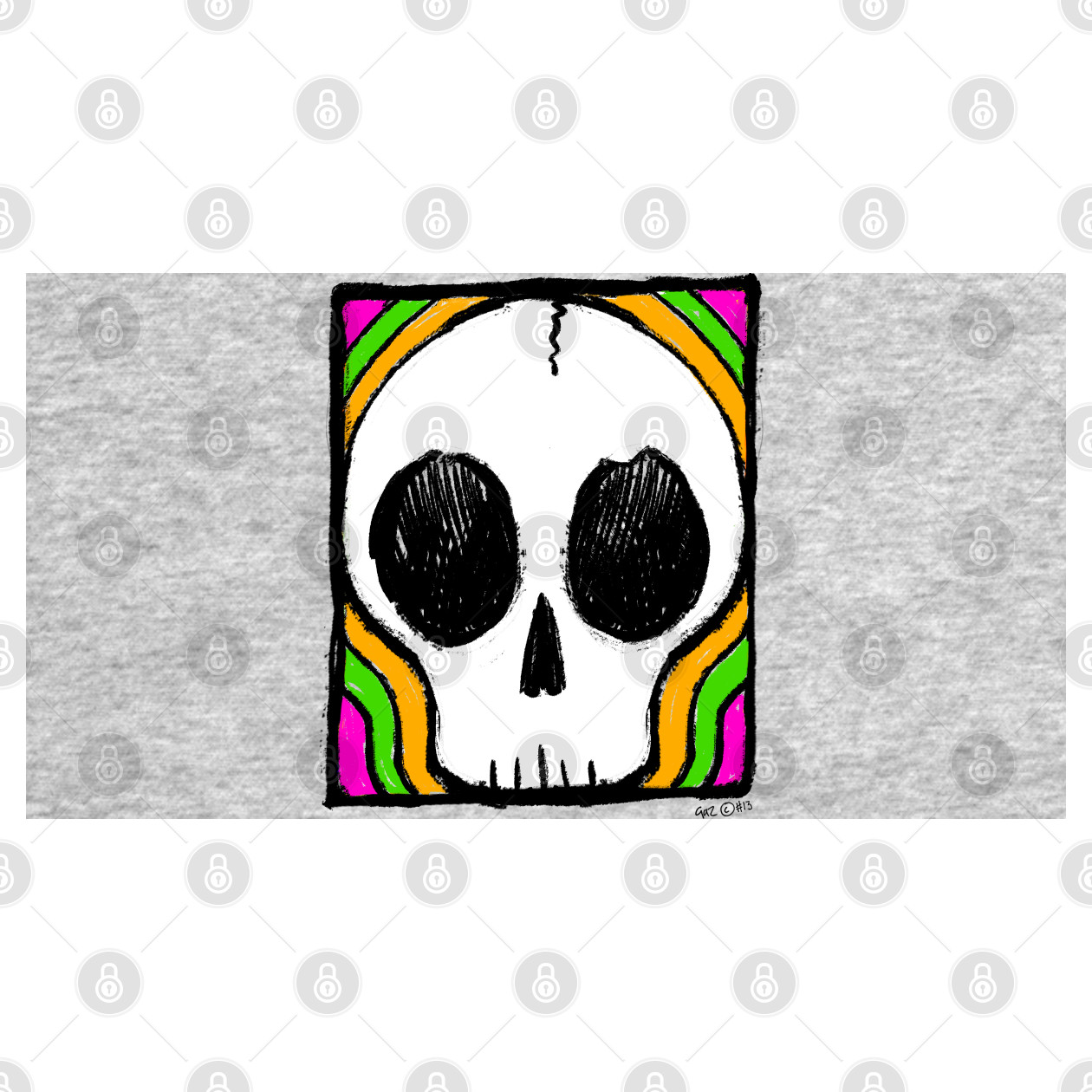 Skulls, Skeleton, Monsters - Pop Art - Fan Art by GW-ART - Skulls - T ...