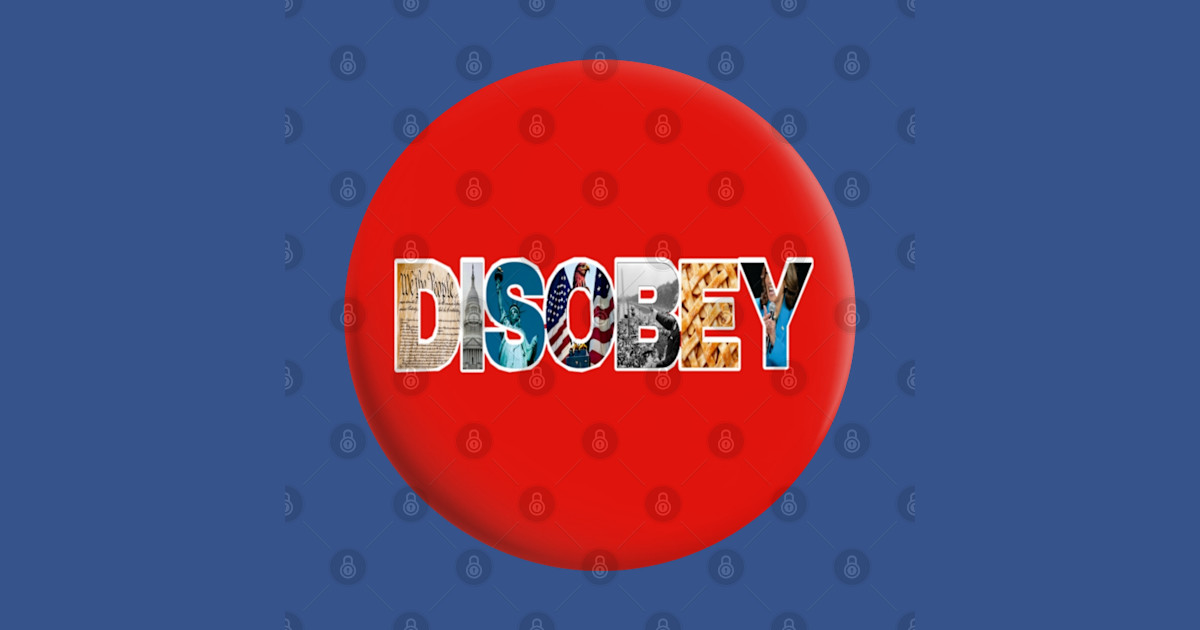 DISOBEY - American Symbols - Sphere - Front - Disobey - T-Shirt | TeePublic