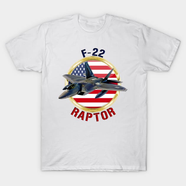 F-22 Raptor USA - F 22 Raptor - T-Shirt | TeePublic