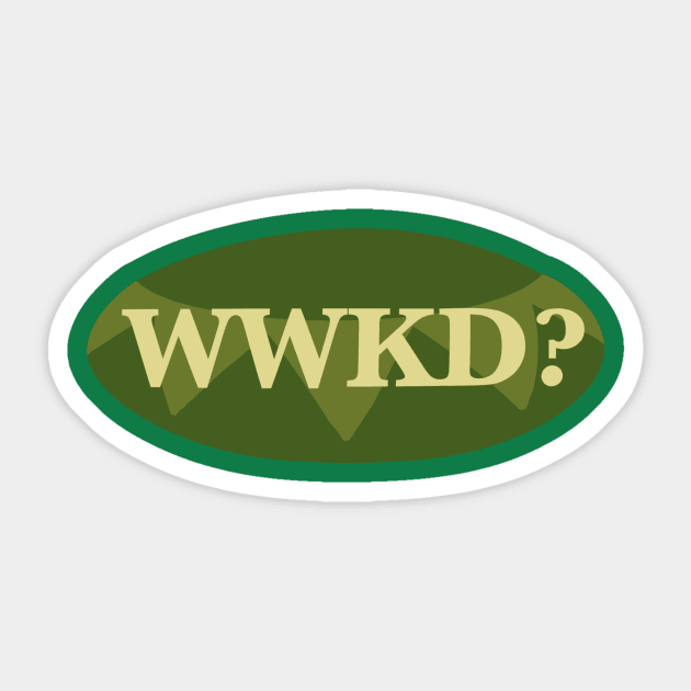 WWKD? - Muppets - Sticker | TeePublic