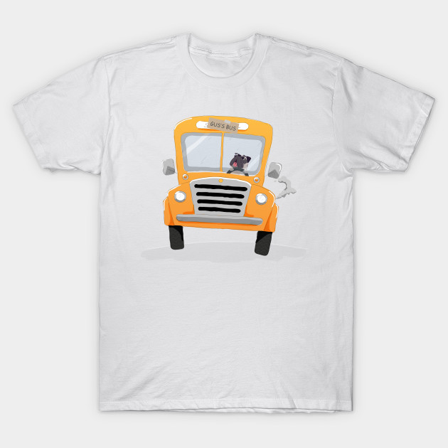 Hop on That Bus, Gus! - Pug - T-Shirt | TeePublic