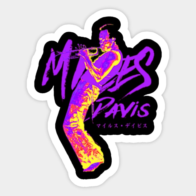 A Kind Of Blue - Miles Davis - Sticker | TeePublic