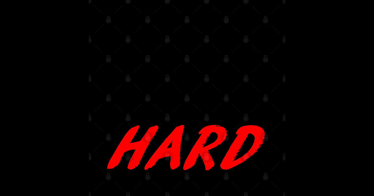 Go Hard - Go Hard - Sticker | TeePublic