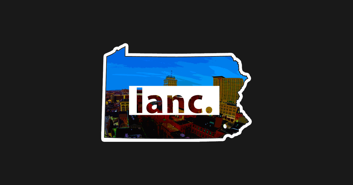 Lancaster, PA - Lancaster - Sticker | TeePublic