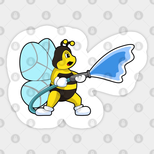 Bee Firefighter Fire extinguisher - Fire Department - Sticker | TeePublic