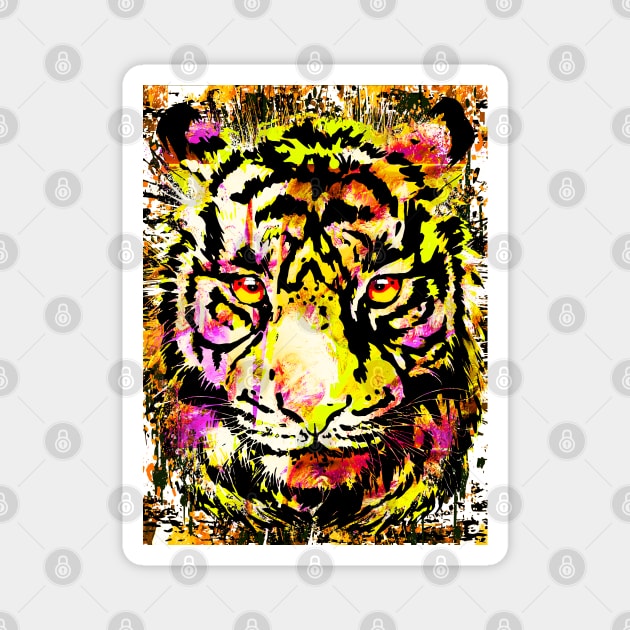 Vintage Tiger - Retro Tiger - Wildlife Animals - Big Cats - Tiger ...