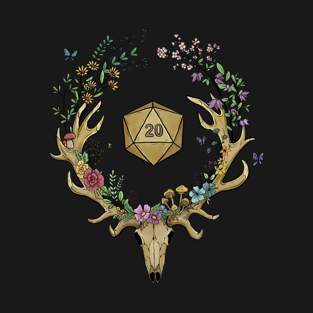DnD druid symbol - Dnd - T-Shirt | TeePublic