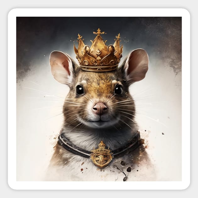 The Mouse King - Mouse King - Sticker | TeePublic