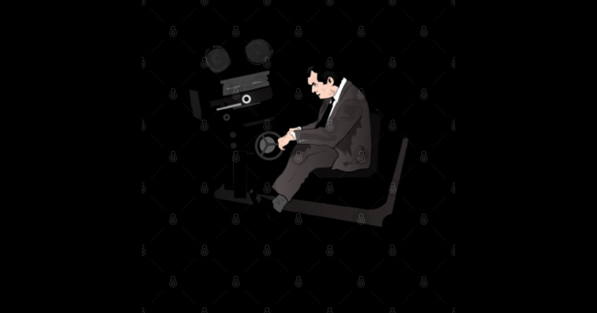 STANLEY KUBRICK FILMING - Amine #5018 - Stanley Kubrick - Sticker ...