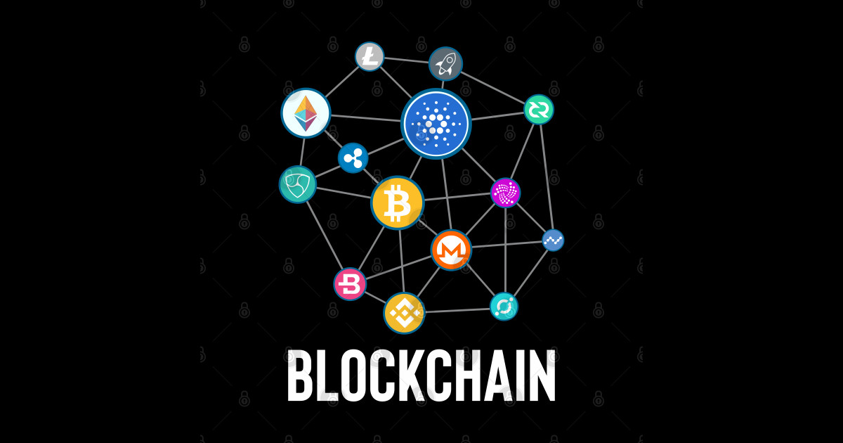 blockchain - Blockchain - Sticker | TeePublic