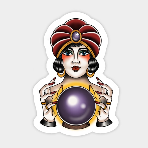 Fortune teller - Fortune Teller - Sticker | TeePublic