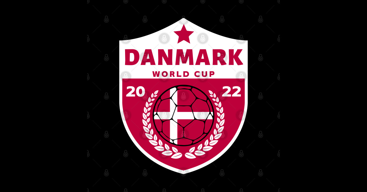 Denmark World Cup - Denmark Football - Sticker | TeePublic