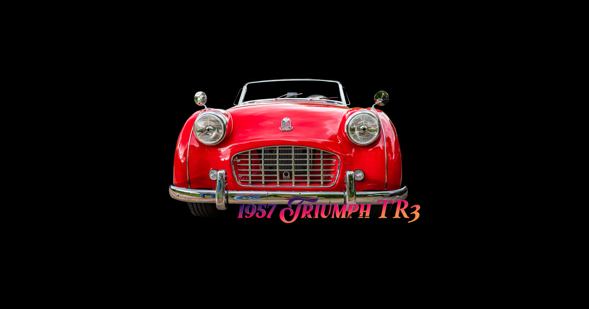 1957 Triumph TR3 Cabriolet - 1957 Triumph Tr3 Cabriolet - Sticker ...