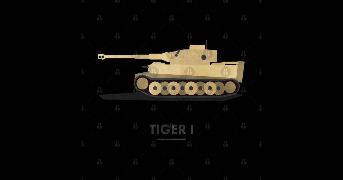 TANK Tiger - Tank - Sticker | TeePublic