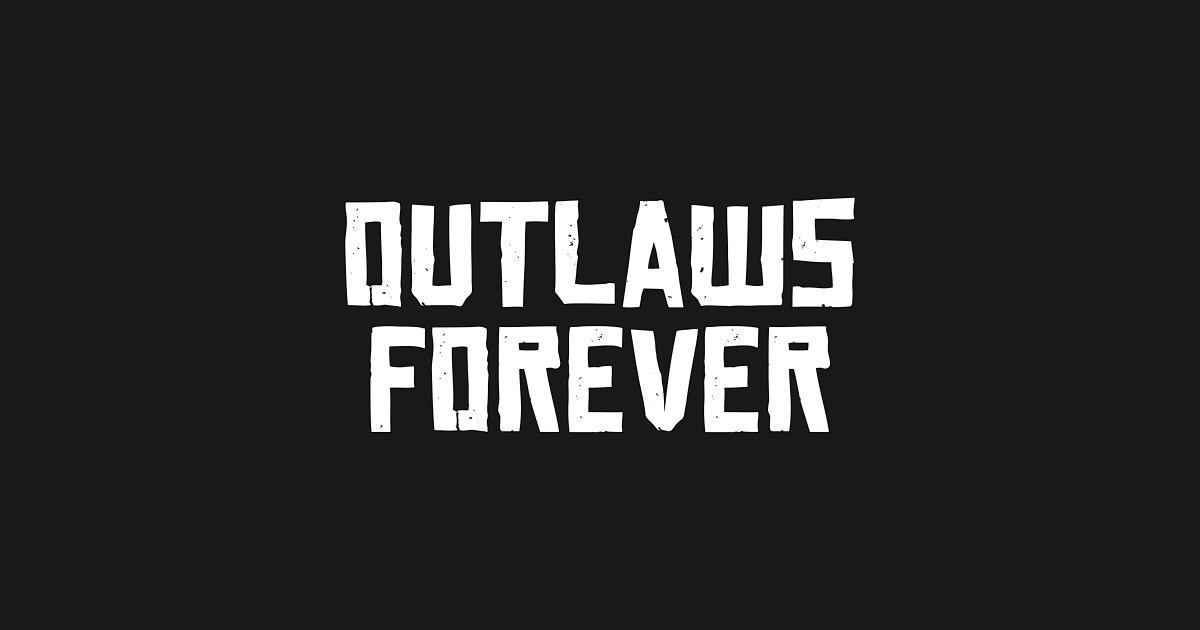 Red Dead Redemption 2 Outlaws Forever (White) - Red Dead Redemption - T ...