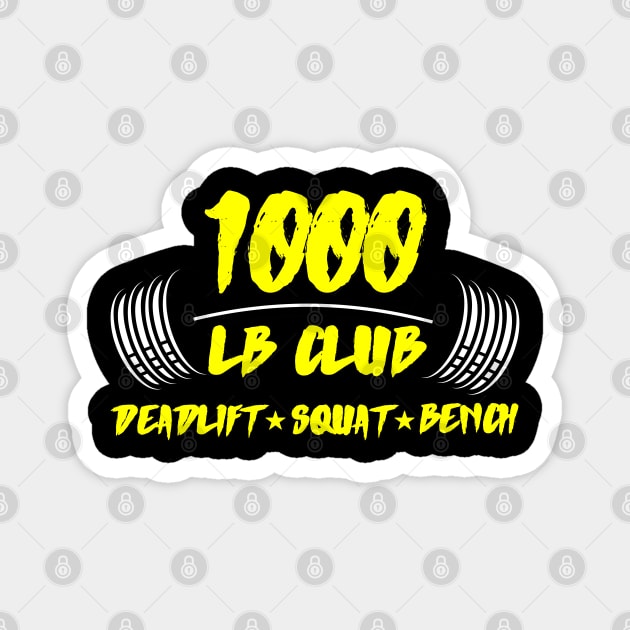 1000 LB Club Deadlift Squat Bench - 1000 Lbs Club Deadlift Squat Bench ...