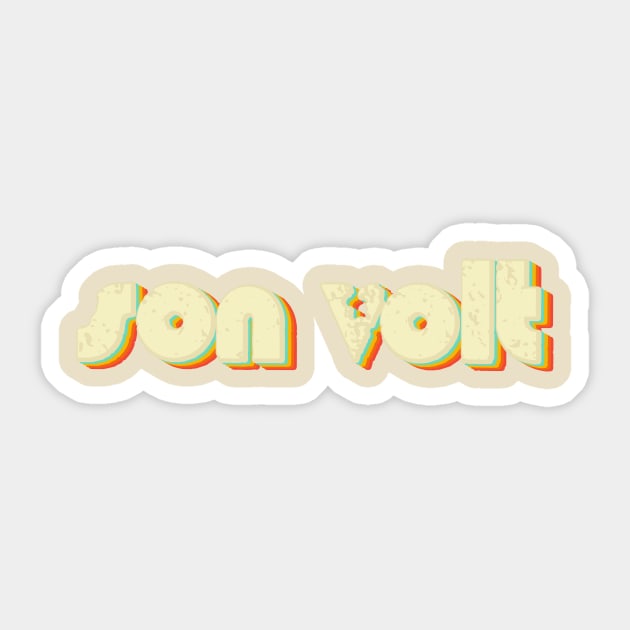 vintage color son volt - Son Volt - Sticker | TeePublic