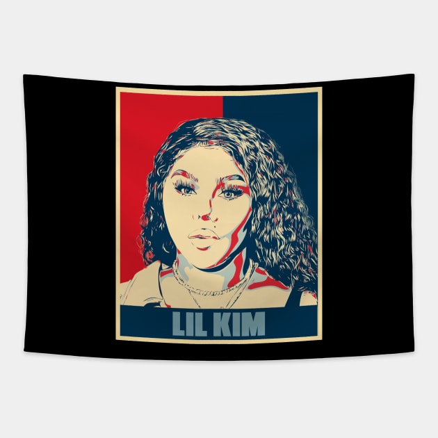 Lil Kim Hope Poster Art - Lil Kim - Tapestry | TeePublic