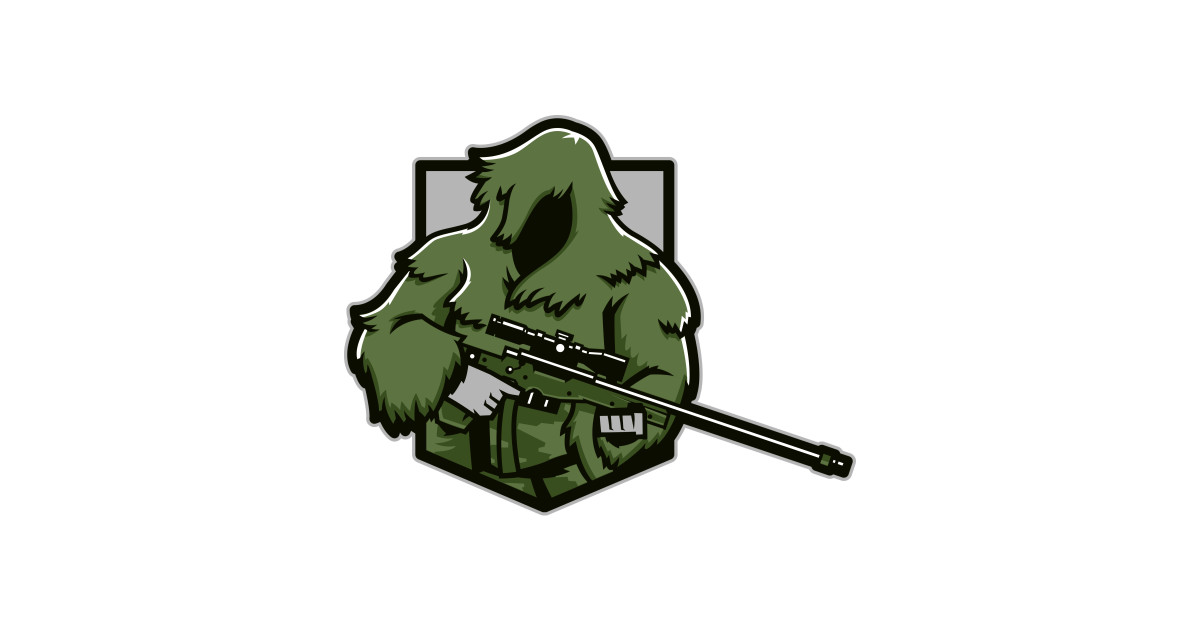 Green Sniper - Sniper - T-Shirt | TeePublic