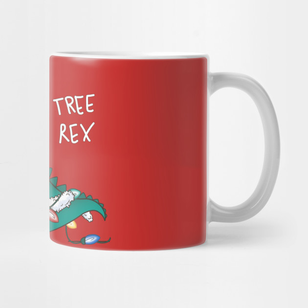 Tree-Rex - Christmas - Mug | TeePublic
