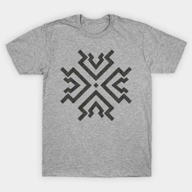 Tribal geometric pattern (Amulet) - Sun Symbol - T-Shirt | TeePublic