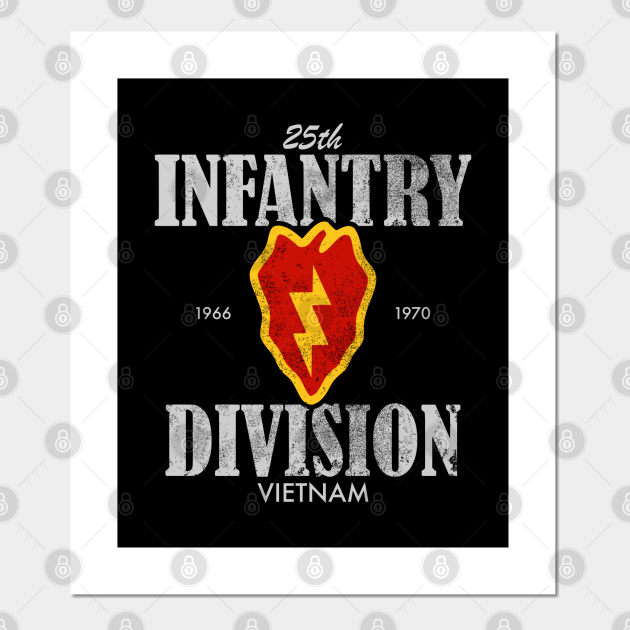 25th Infantry Division Vietnam (distressed) - Us Army Vietnam - Posters ...
