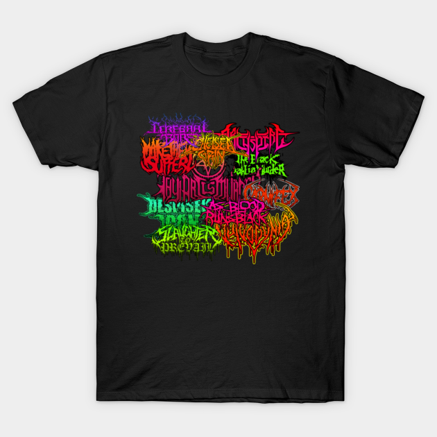 Deathcore Band Logos - Suffocation - T-Shirt | TeePublic