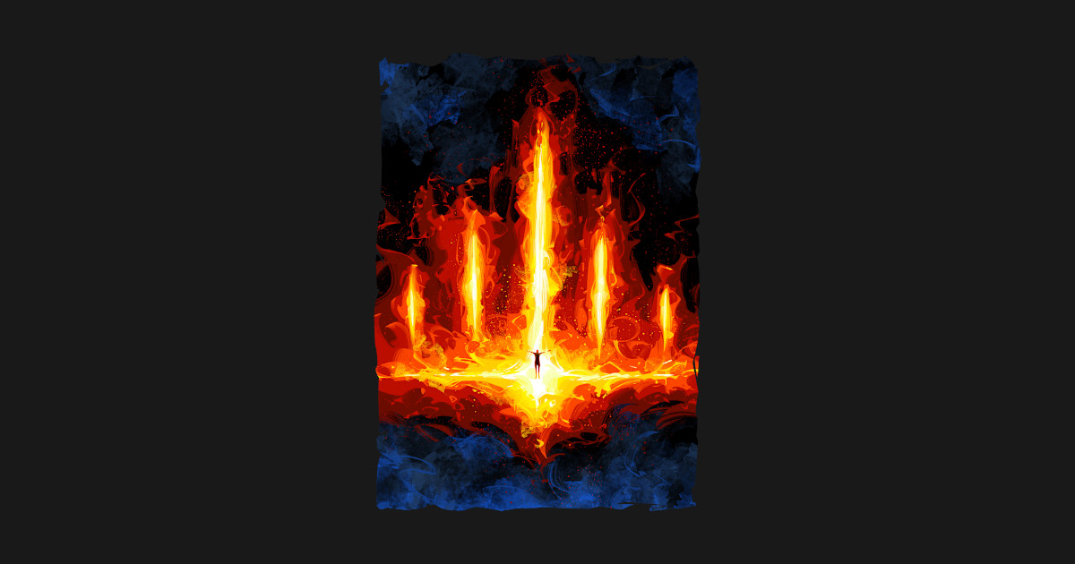 The Fifth Element Fire - Fifth Element - T-Shirt | TeePublic