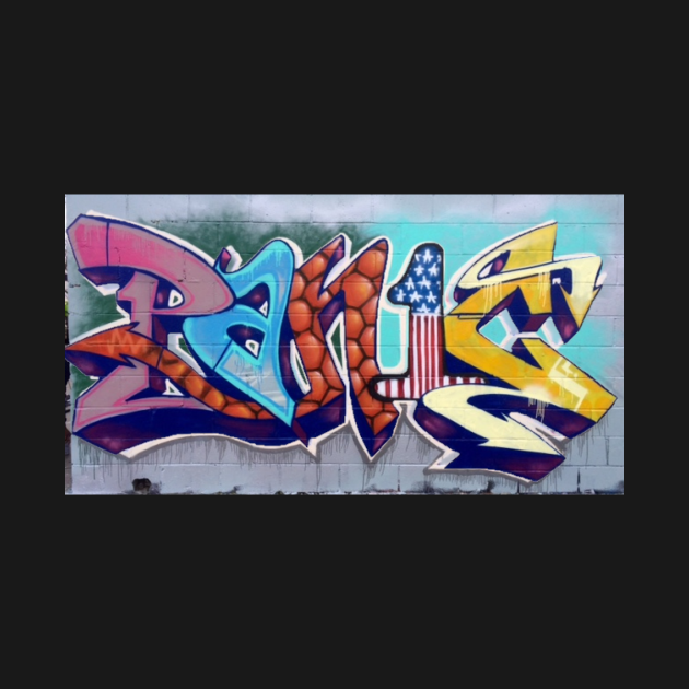 PANIC Graffiti - Graffiti Apparel - T-Shirt | TeePublic