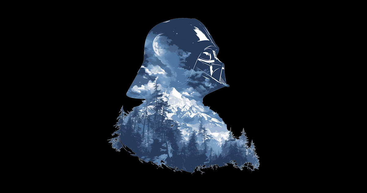 Vader Forest Double Exposure - Star Wars - Posters and Art Prints ...
