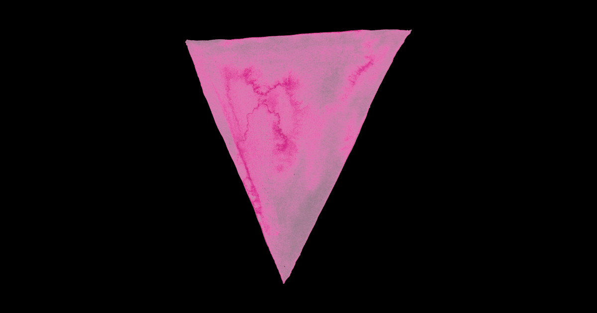 Gay Pride - Pink Triangle - Pink Triangle - T-Shirt | TeePublic