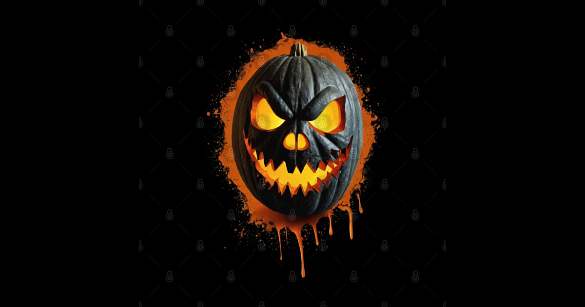 Magical Animated Pumpkin - Pumpkin Halloween - Sticker | TeePublic
