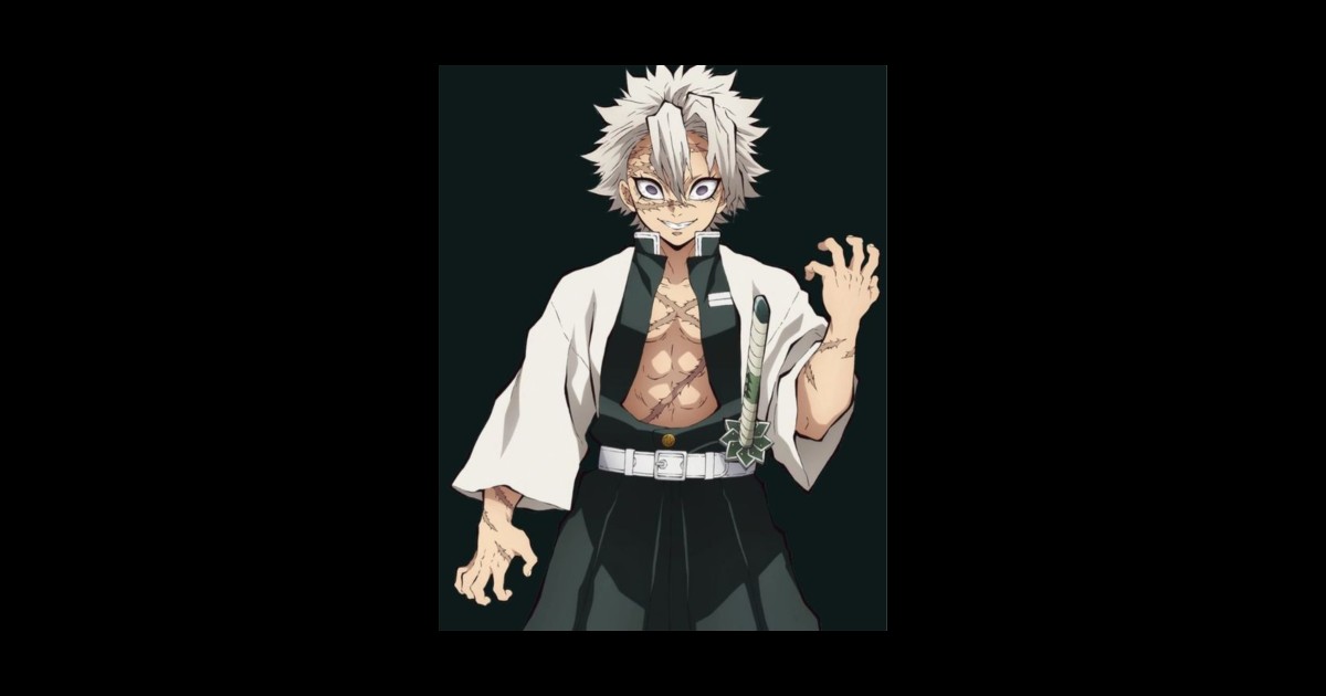 SANEMI SHINAZUGAWA MERCH VTG - Sanemi Shinazugawa Merch Vtg - Sticker ...