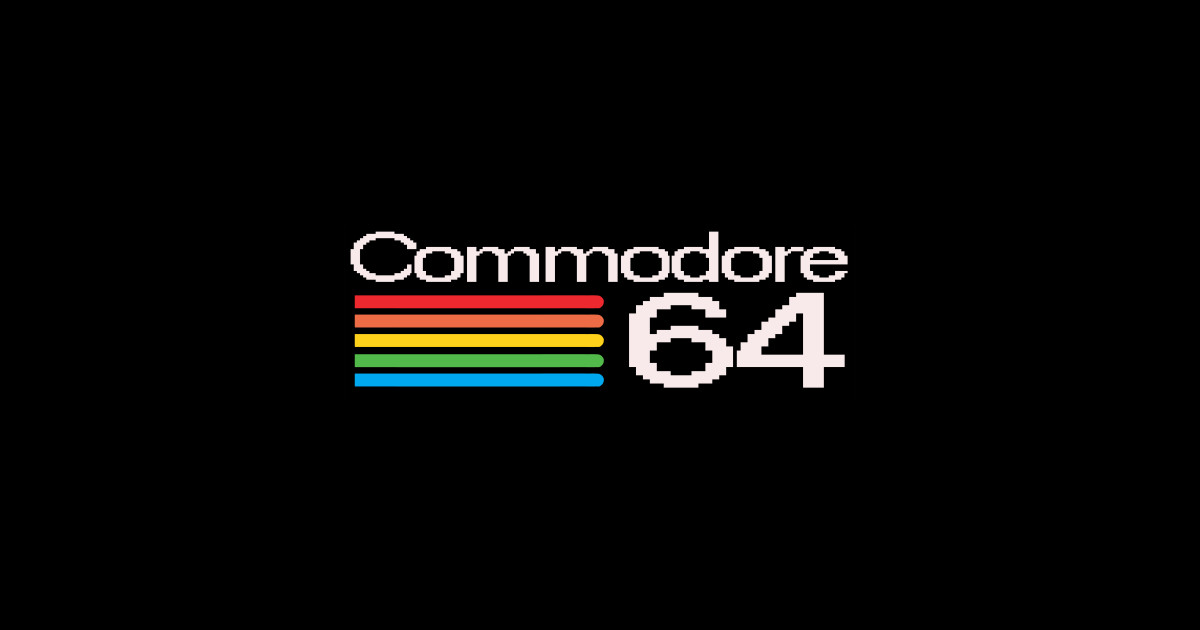 8 bit Commodore - Commodore 64 - Sticker | TeePublic