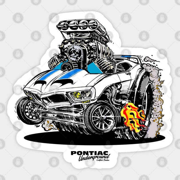 Badass First Gen - Pontiac - Sticker | TeePublic