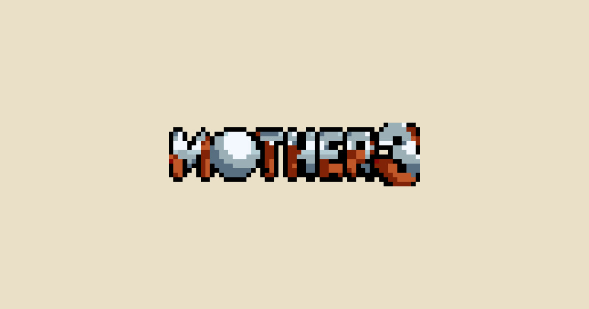 Mother 3 Pixel Art Logo - Mother 3 - T-Shirt | TeePublic