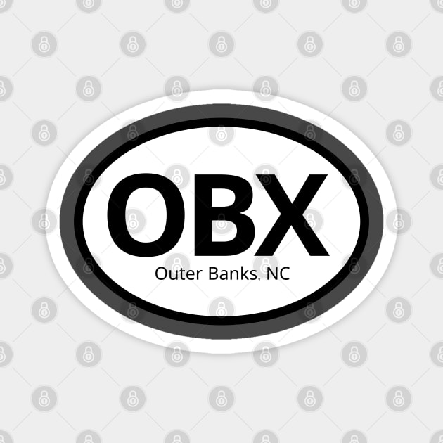 OBX Outer Banks NC Symbol - Obx - Magnet | TeePublic