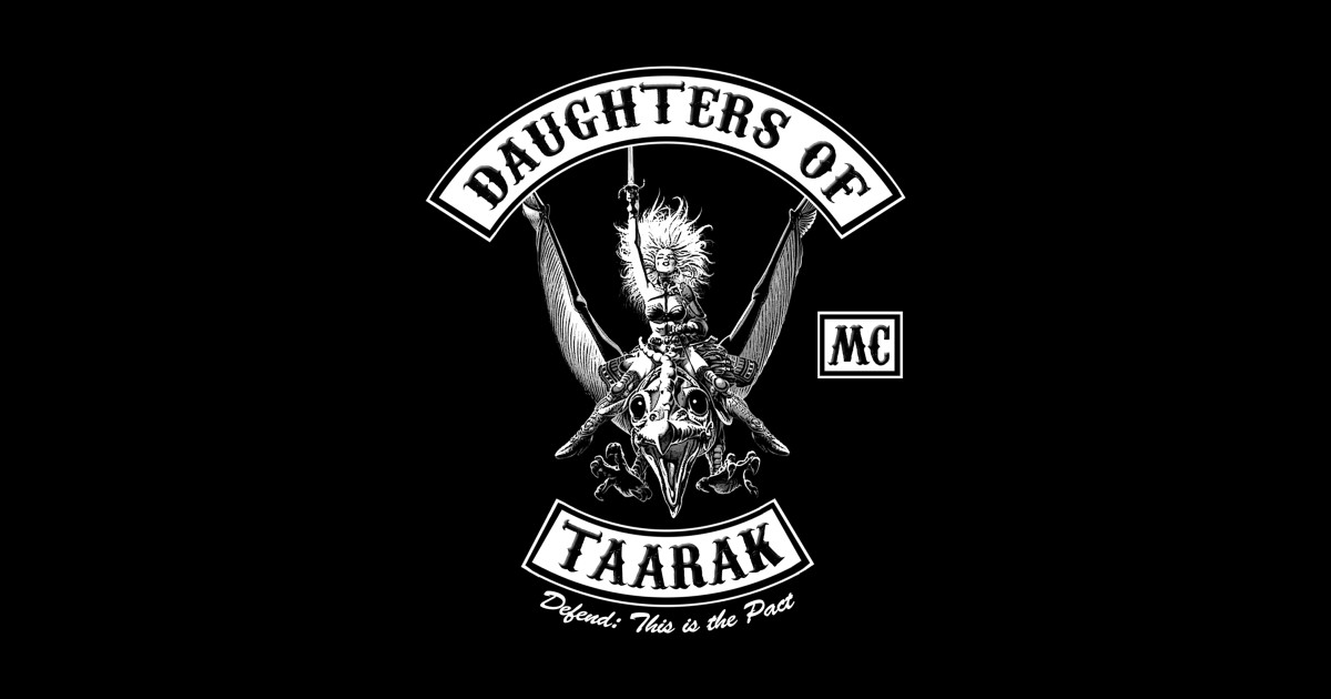 Taarakian Patch (Back Print) - Heavy Metal Film - Sticker | TeePublic