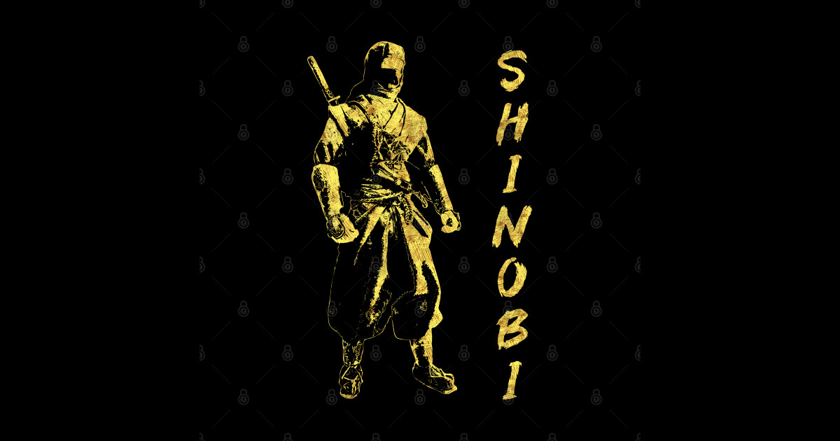 Ninja SHINOBI Silhouette Abstract Japanese Art of a Legendary Shadow ...