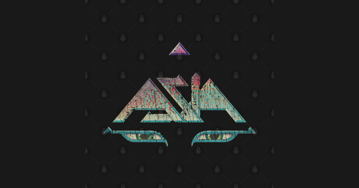 Asia Pyramid Eyes 1981 - Classic Rock - T-Shirt | TeePublic