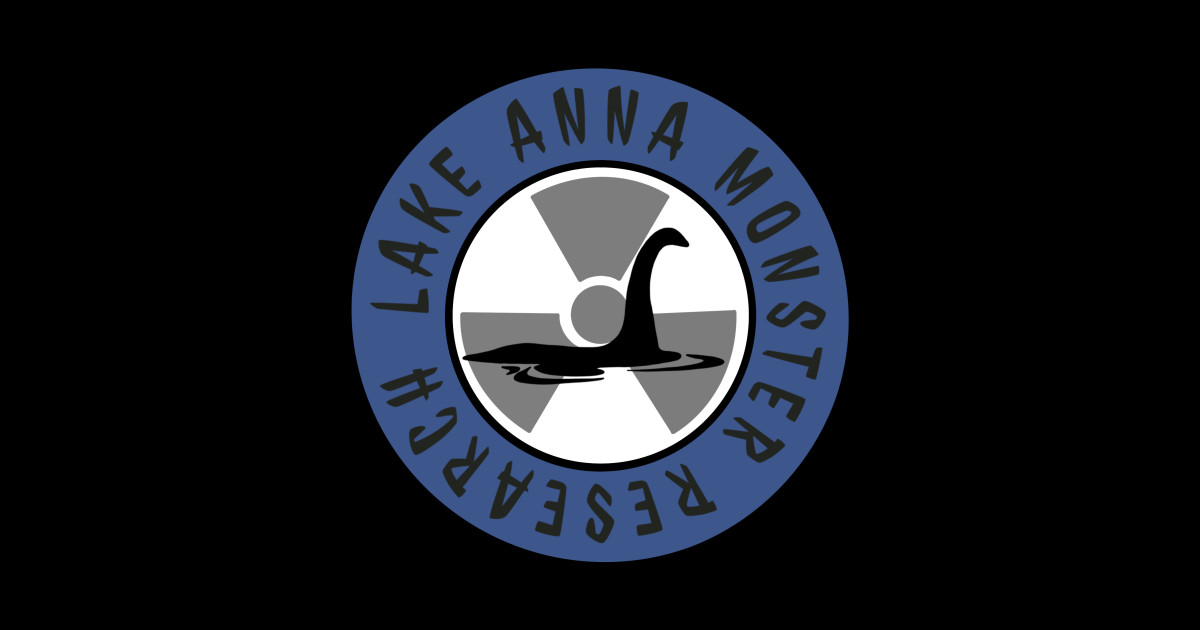 Lake Anna power plant monster - Lake Anna - Sticker | TeePublic