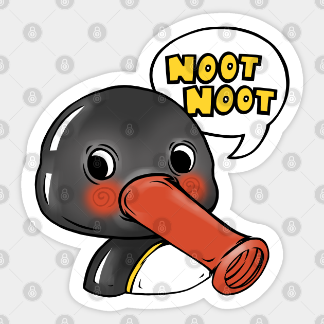 Noot noot - Noot Noot - Sticker | TeePublic