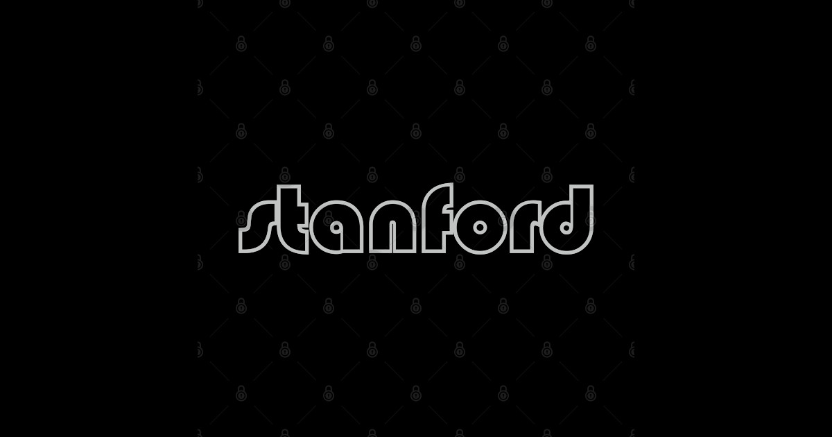 Stanford // Retro Authentic - Stanford - Sticker | TeePublic